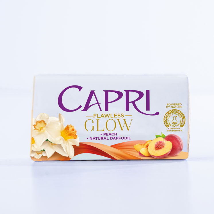Capri Flawless Glow Peach Soap